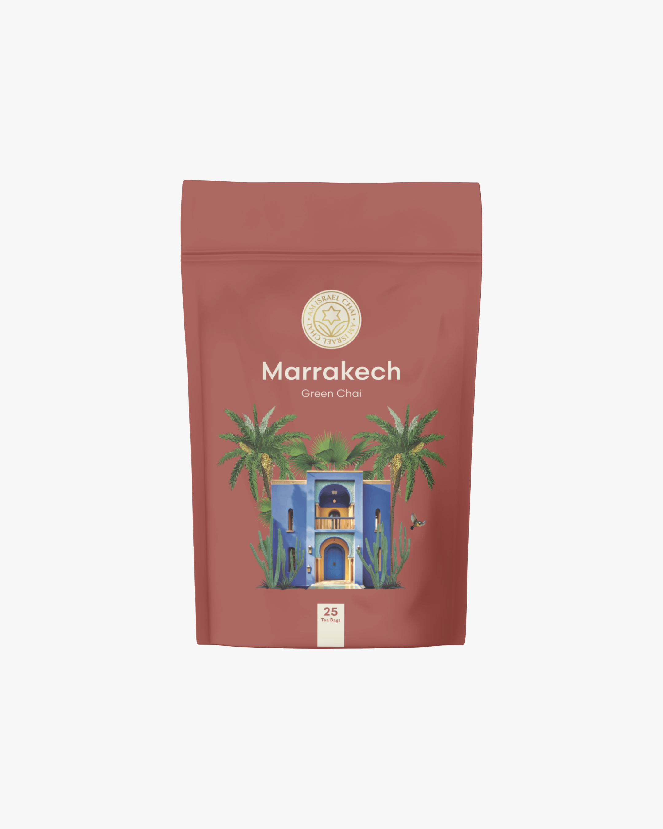 Marrakech Green Chai Refill Pouch – Am Israel Chai